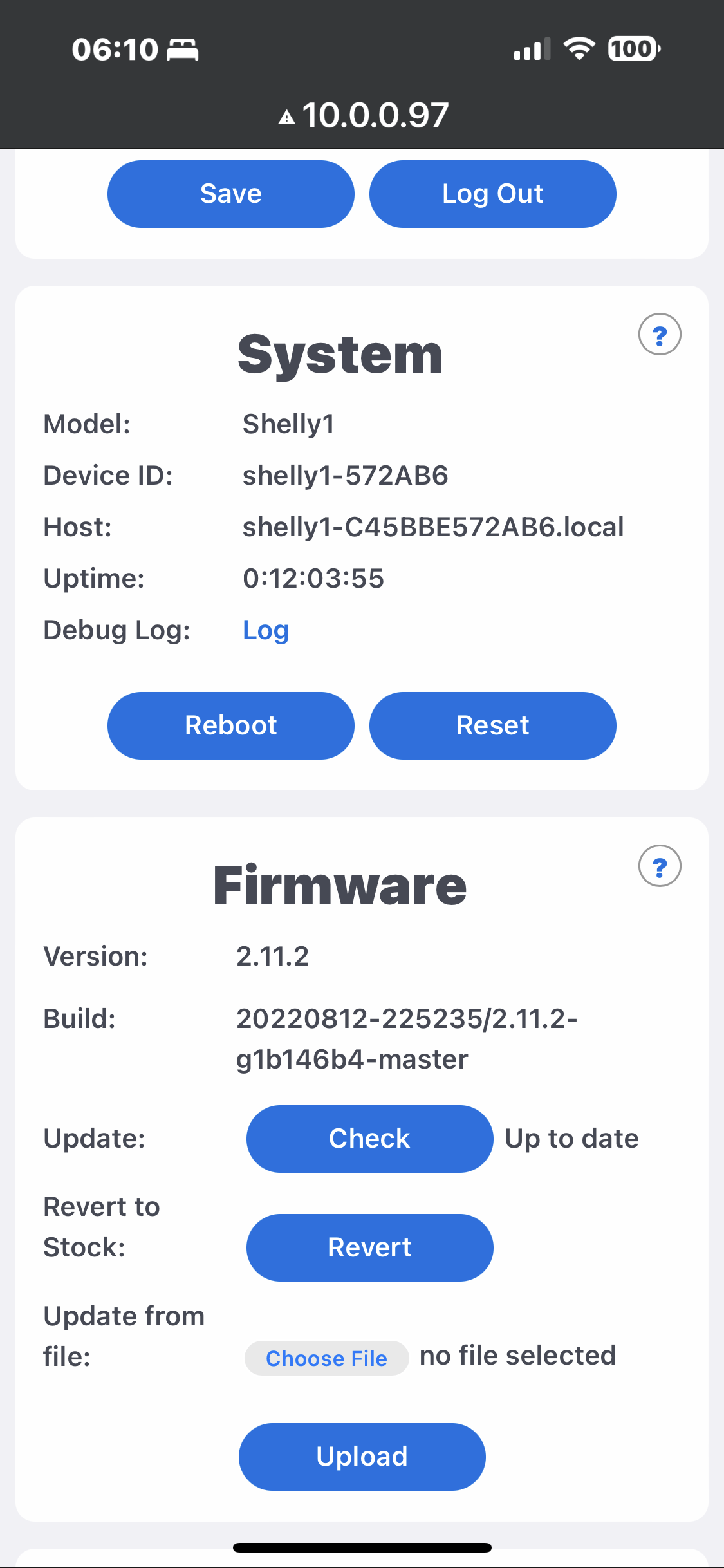 Shelly 1 Missing Occupany or Doorbell Setting · Issue #1131 · mongoose-os-apps/shelly-homekit ...