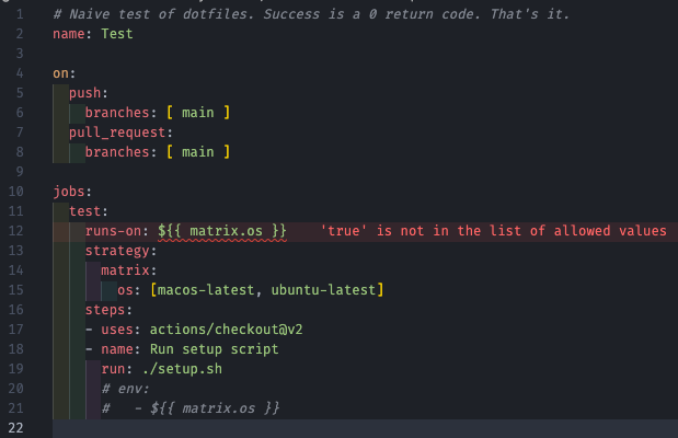 `runs On` Throw S Error When Given An Expression · Issue 92 · Cschleiden Vscode Github Actions