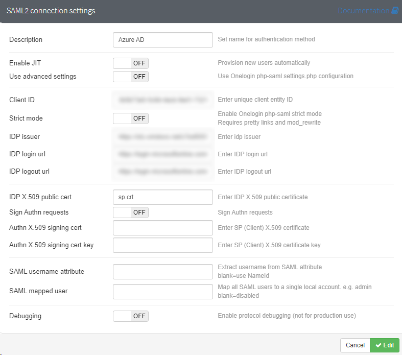 SAML2 connection in v1.5 · Issue #3689 · phpipam/phpipam · GitHub