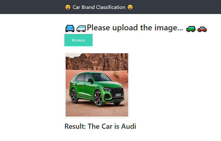 GitHub - prateekralhan/Car-brand-classification: A simple flask based ...
