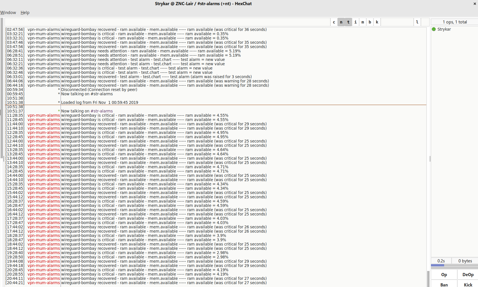 alarm.sh - IRC notifications false error 421 · Issue #7233 · netdata/netdata · GitHub