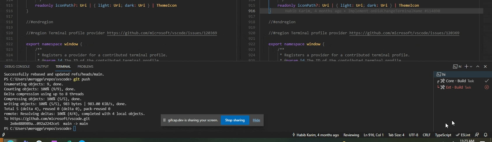 Enter doesn't finish terminal tab rename · Issue #125039 · microsoft ...