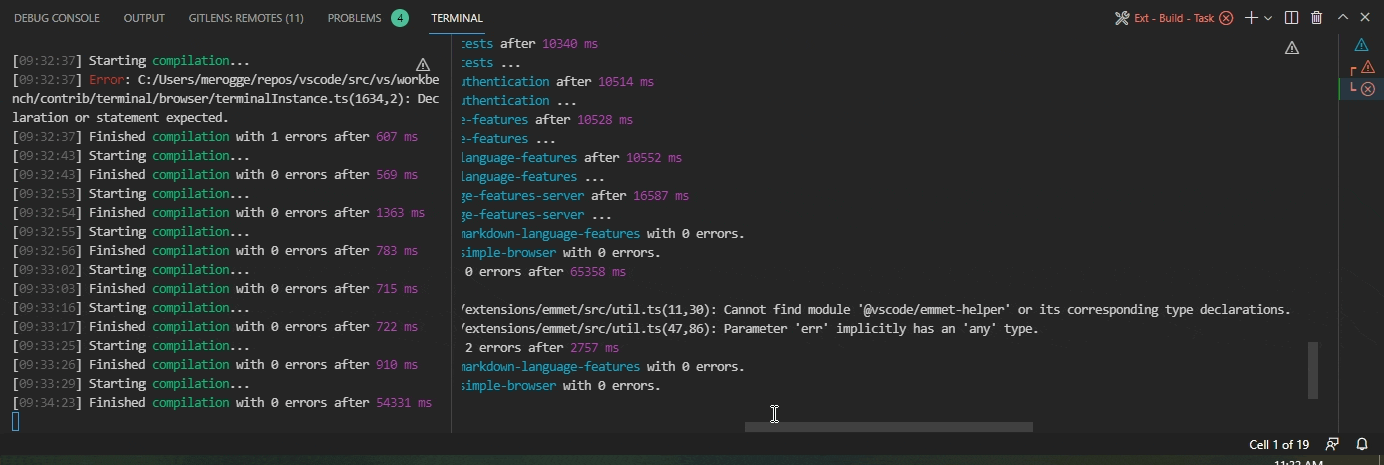 horizontal scrollbar width is wrong · Issue #134675 · microsoft/vscode ...