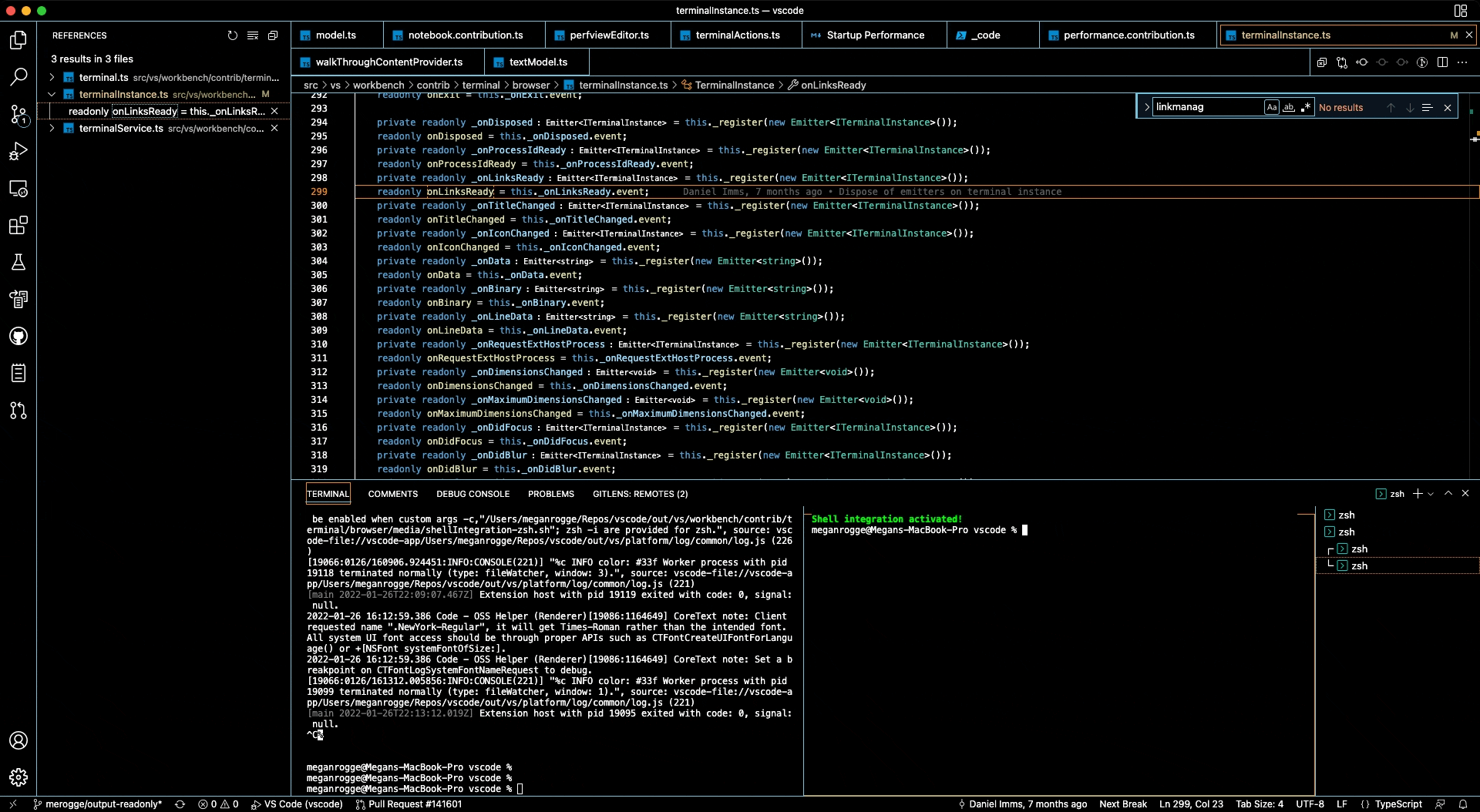 Terminal View Has Poor Visual Feedback To Indicate That It Has Focus ...