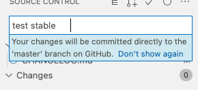 SCM commit message should say main instead of master · Issue #143750 · microsoft/vscode · GitHub