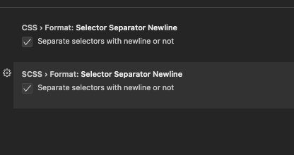[css] selector separator newline · Issue #145766 · microsoft/vscode · GitHub