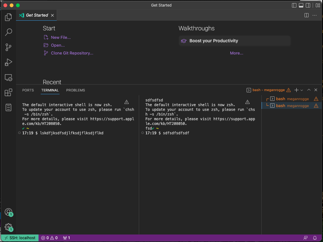 Remote terminal reconnection isn't working · Issue #133741 · microsoft/vscode · GitHub