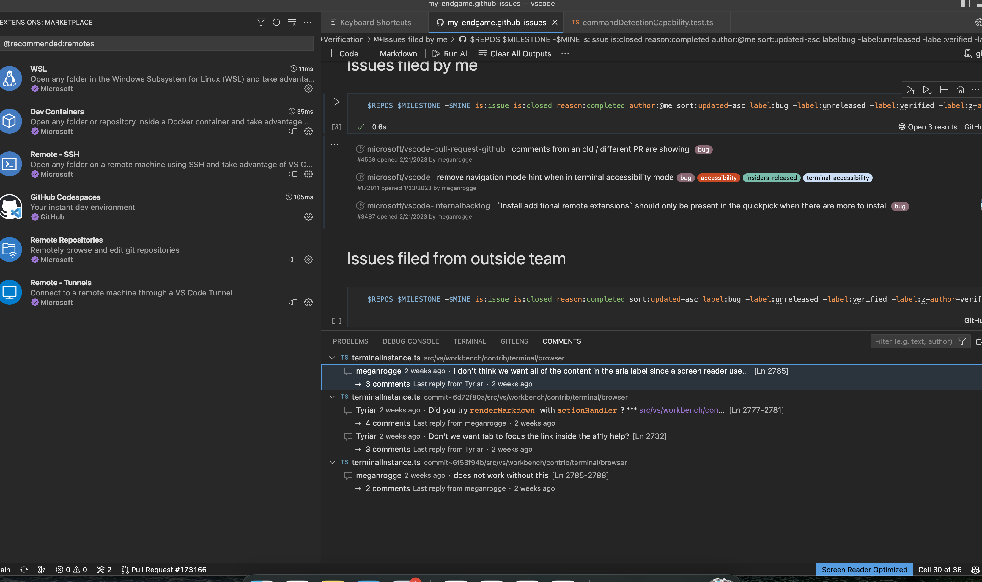 comments from an old / different PR are showing · Issue #4558 · microsoft/vscode-pull-request ...