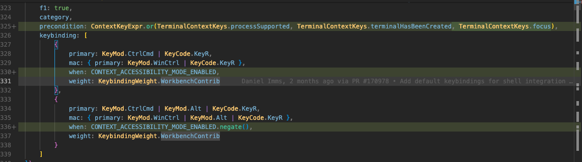 Terminal a11y help menu includes wrong keybinding · Issue #175130 · microsoft/vscode · GitHub