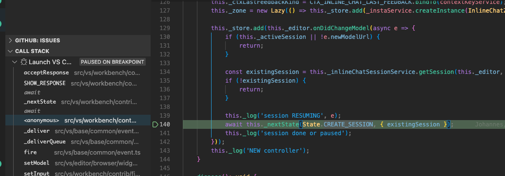 chat response received audio cue keeps playing · Issue #188417 · microsoft/vscode · GitHub