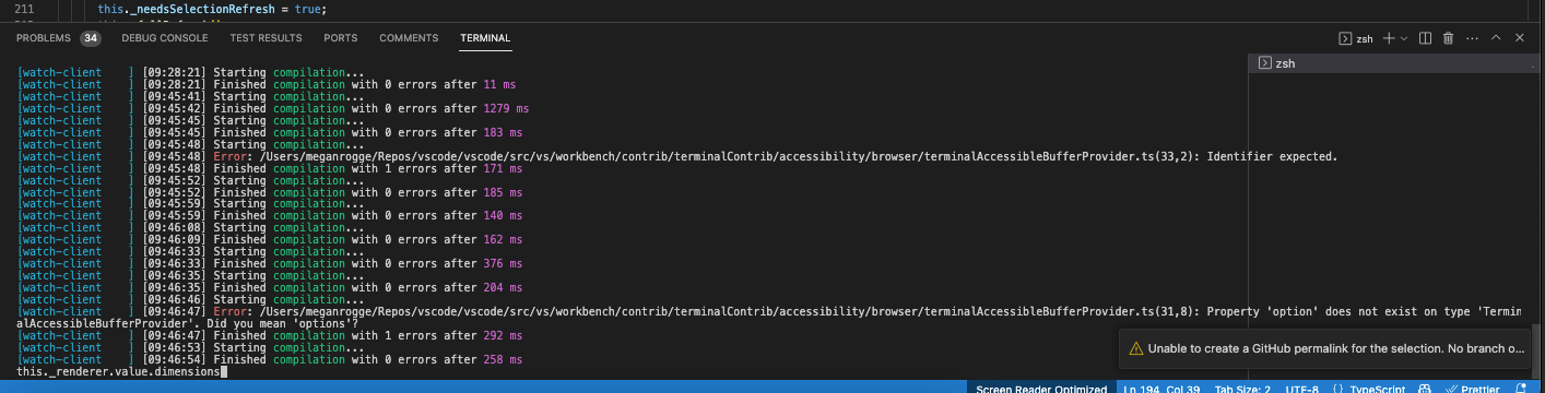 terminal overlaid on terminal tabs · Issue #194626 · microsoft/vscode · GitHub