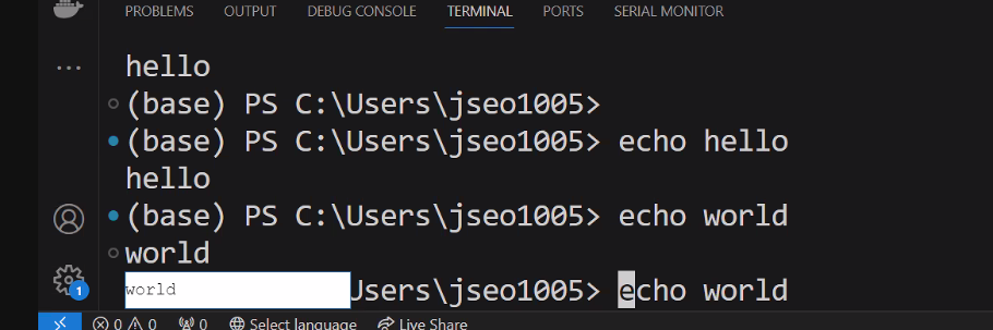 [Accessibility] Terminal input edit is still buggy · Issue #193456 · microsoft/vscode · GitHub