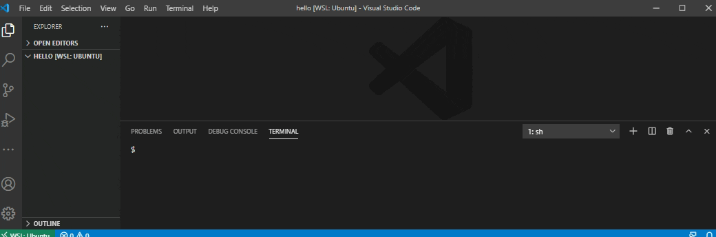Inconsistent terminal size causing partial line/blank line at the top ...