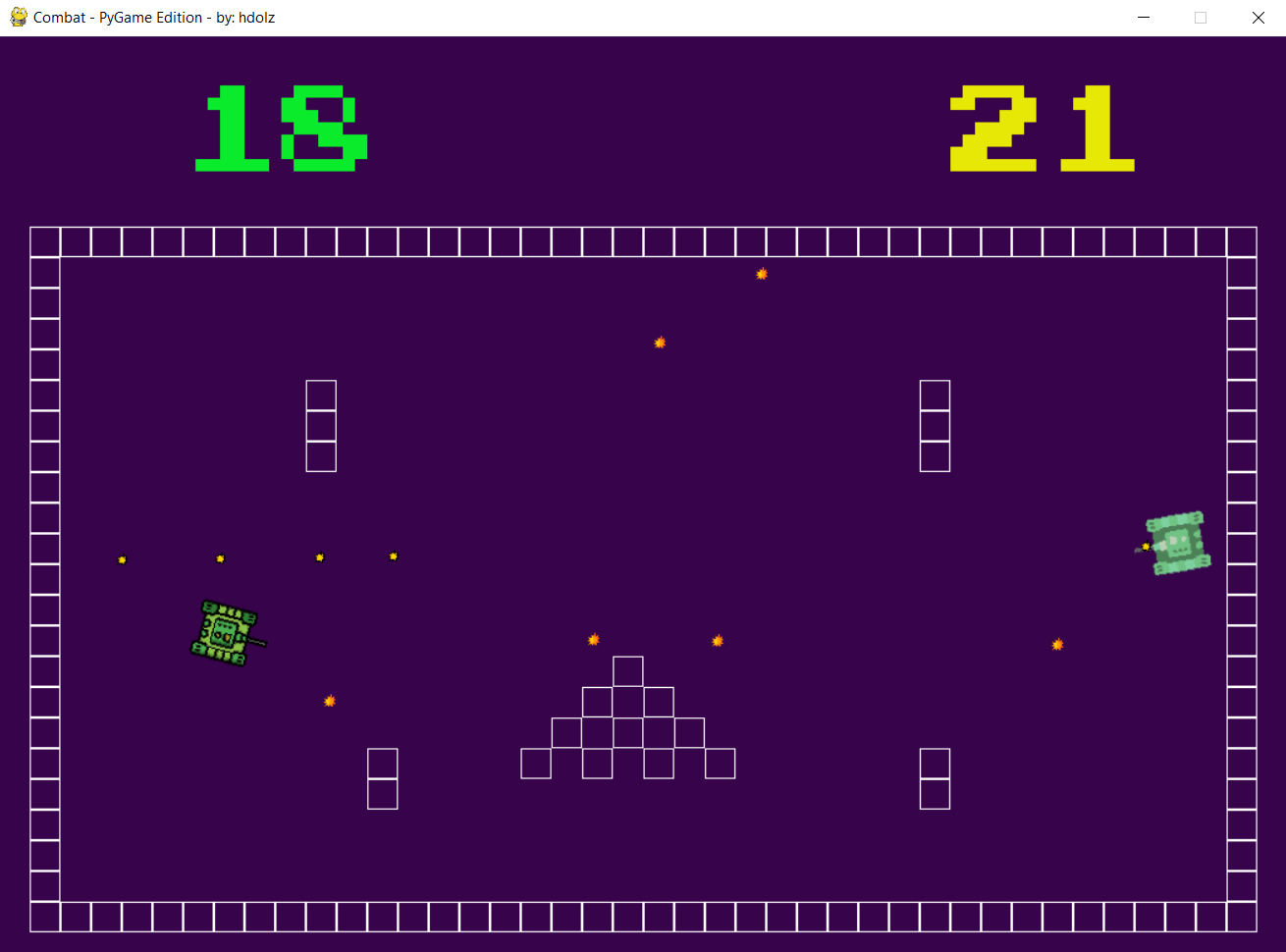GitHub - hdolz/combat_atari_pygame: A version of the classic Atari game Combat made using pygame