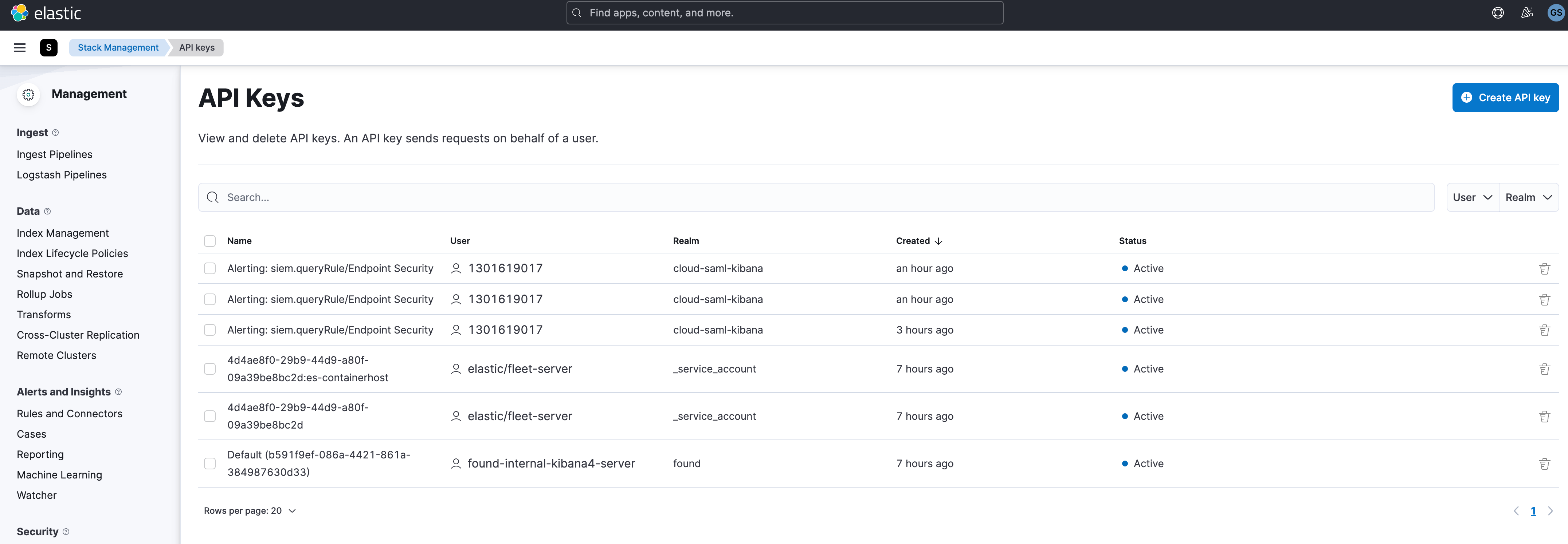 [Security Solution] Surface `API Key Owner` and `Update API Key` action in Detection Rule UI's ...