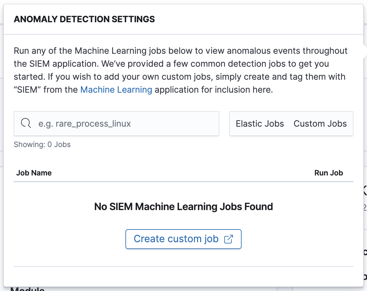 Siem Minor Usability Issue Around Automatically Creating Embedded Ml Jobs · Issue 41589