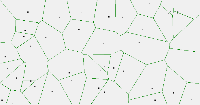 GitHub - sehta7/Delaunay: Voronoi diagram from Delaunau teselation