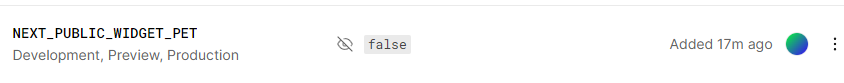 NEXT_PUBLIC_WIDGET_PET在vervel设置env后不生效 · Issue #1061 · tangly1024/NotionNext · GitHub