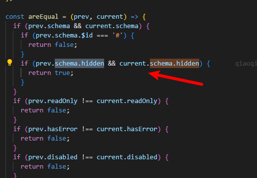 hidden字段的引发的联动 如何实现呢？ · Issue #975 · alibaba/x-render · GitHub