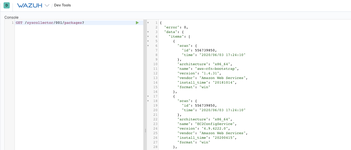 Packages data does not show for windows operating system. · Issue #5135 · wazuh/wazuh · GitHub