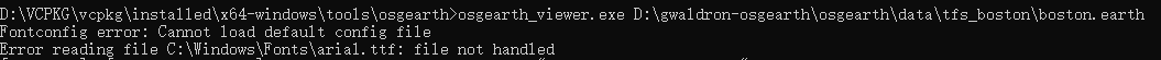 Fontconfig error · Issue #1566 · gwaldron/osgearth · GitHub
