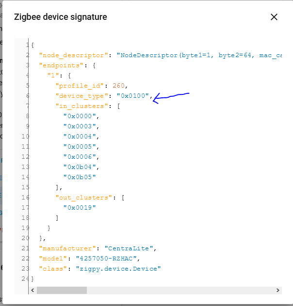 [BUG] Centralite 3200 switch identified as light. · Issue #718 · zigpy/zha-device-handlers · GitHub