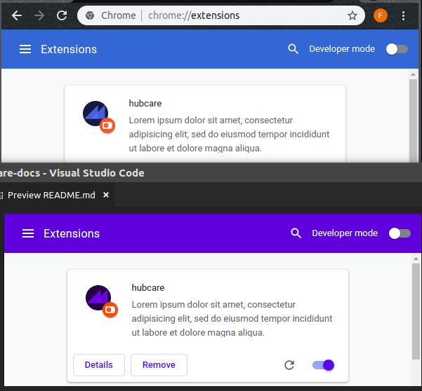 All blue seems purple (not only status bar) · Issue #73910 · microsoft ...