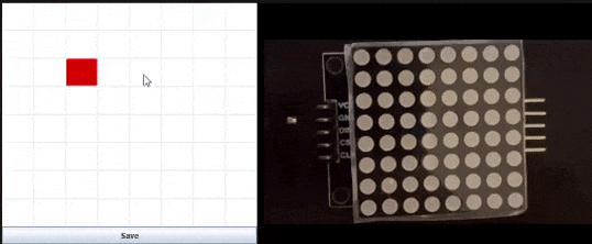 GitHub - walkingmug/max7219-drawing-board