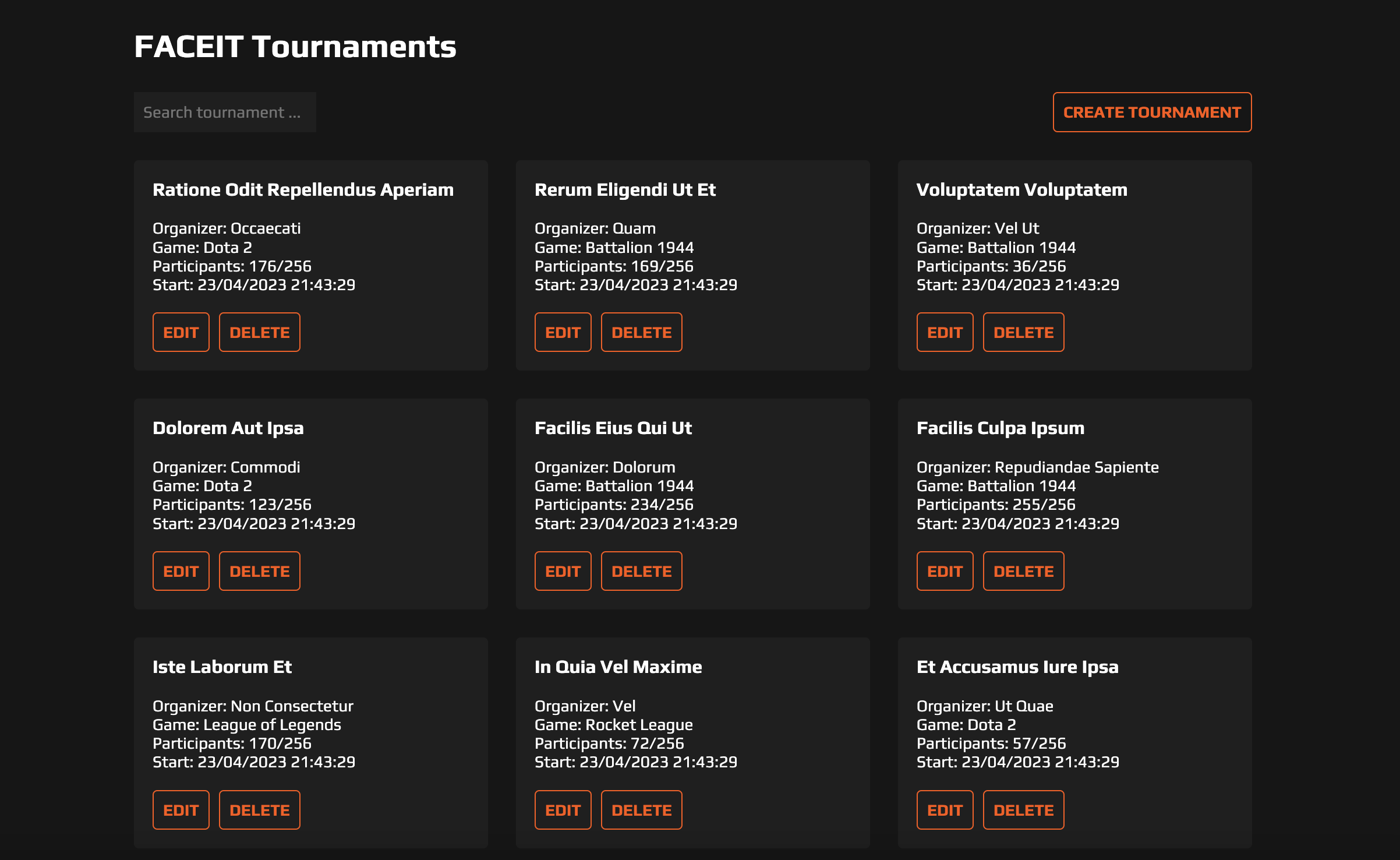 GitHub - igornog/gaming-tournaments: coding-challenge