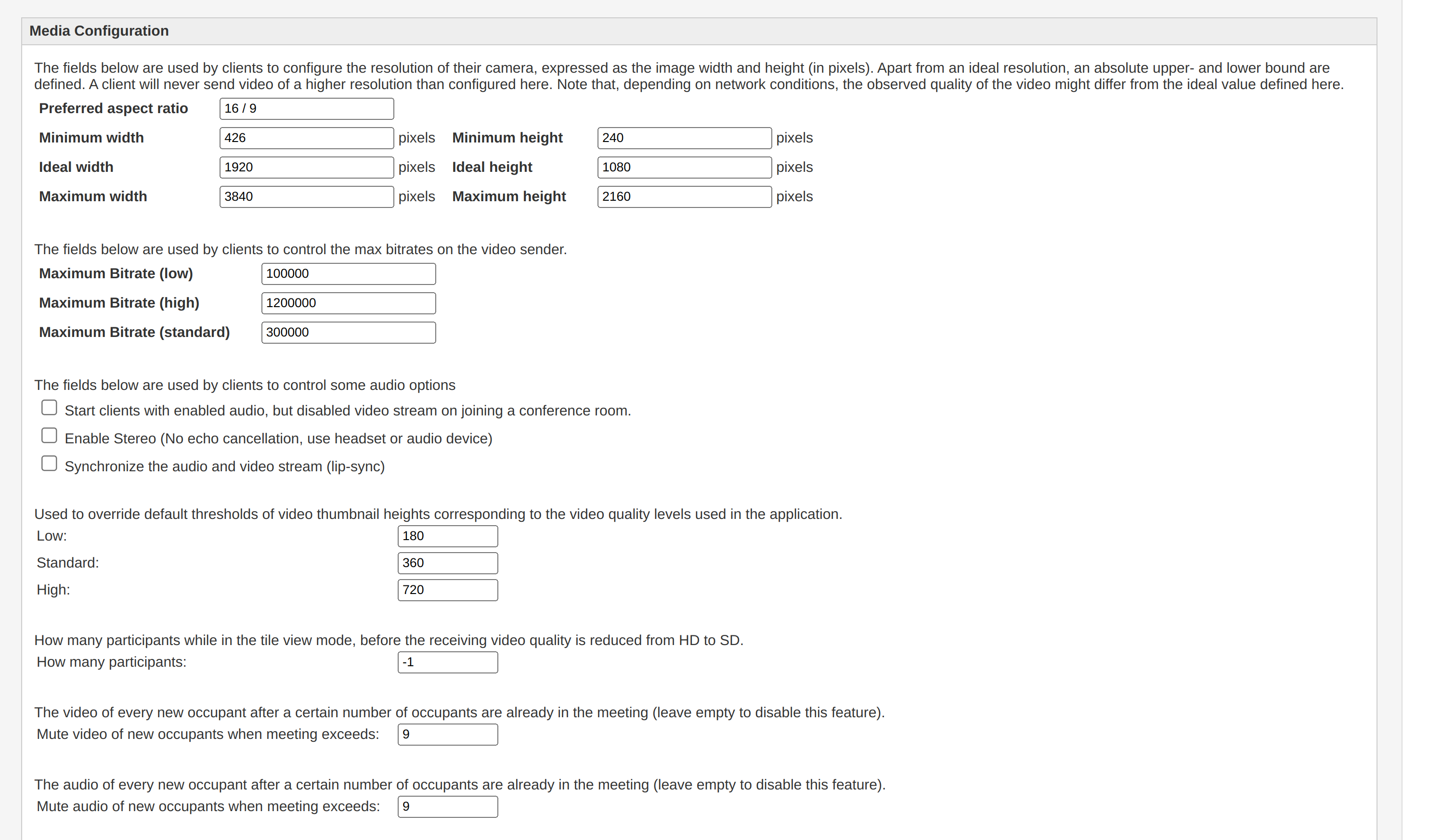 Setting UHD resolution up to 4k · Issue #431 · igniterealtime/openfire-pade-plugin · GitHub