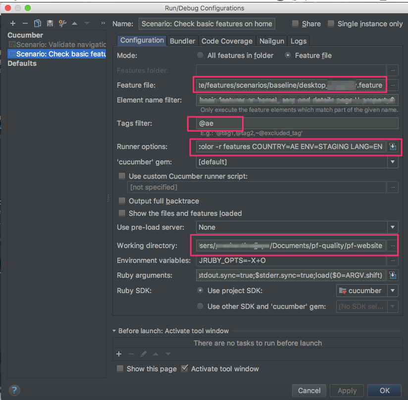 Cucumber Runner On Rubymine Doesnt Work With Latest Cucumber Versions · Issue 1304 · Cucumber