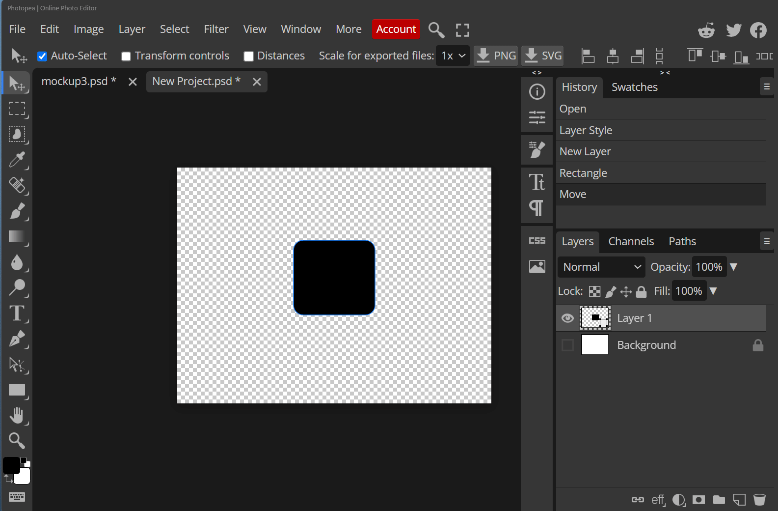 Glitch/unexpected behavior between transparent gradient and layer mask ...