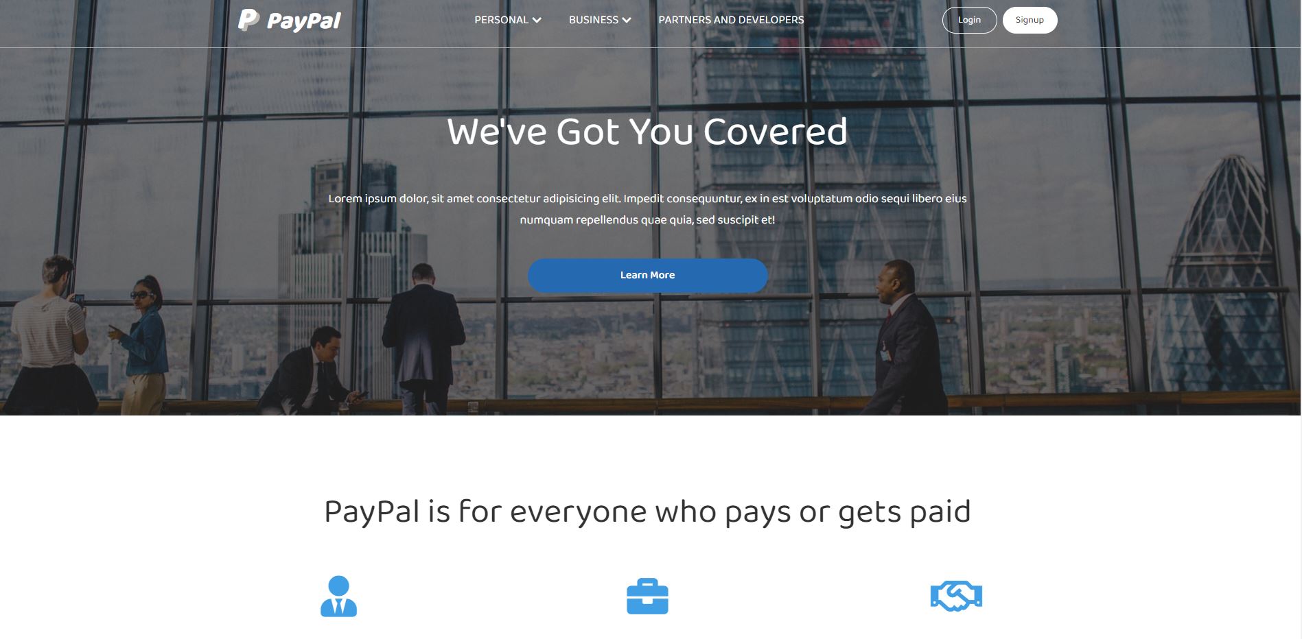 GitHub - JohnnyLouisTech/PayPal_Clone: This is PayPal Clone website, not the original