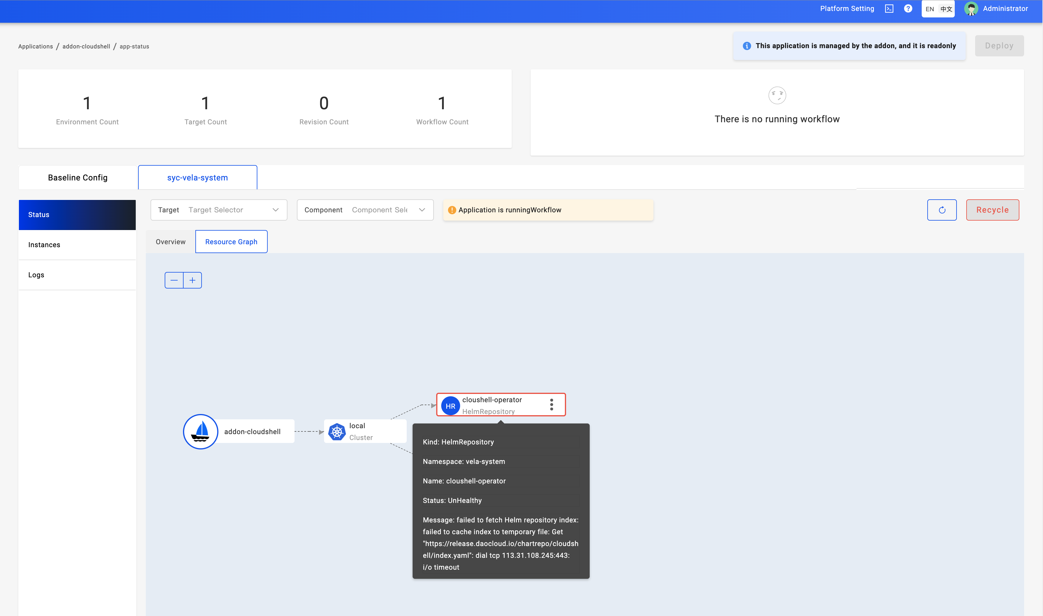 Unable to enable CloudShell addon · Issue #4400 · kubevela/kubevela · GitHub