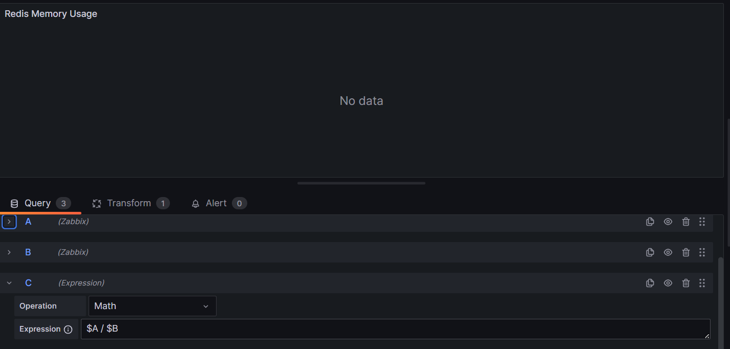 Query breaks when adding Expression · Issue #1601 · grafana/grafana-zabbix · GitHub