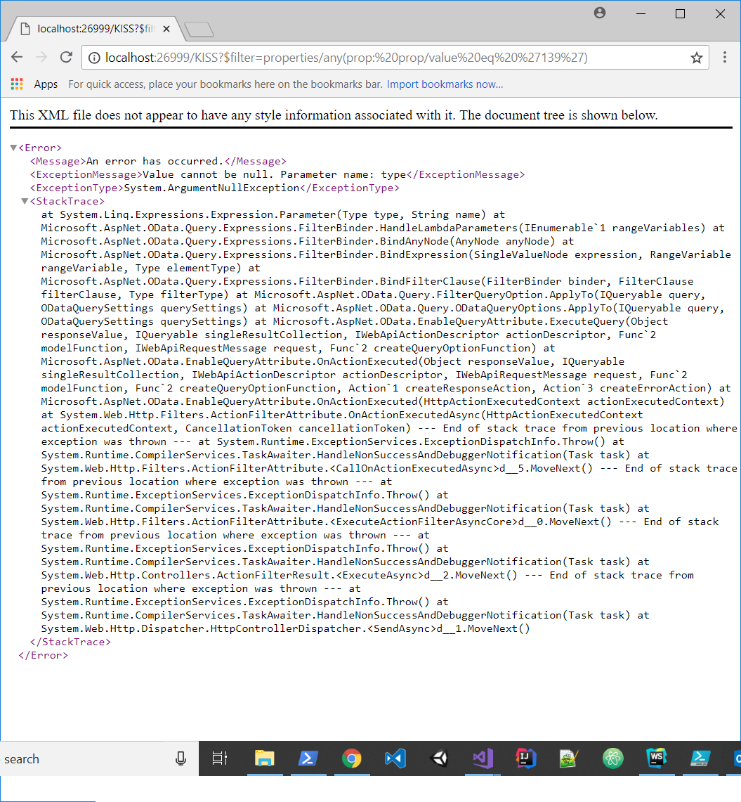 Microsoftaspnetodata Enablequeryattribute Fails When Combined With Route Attribute · Issue