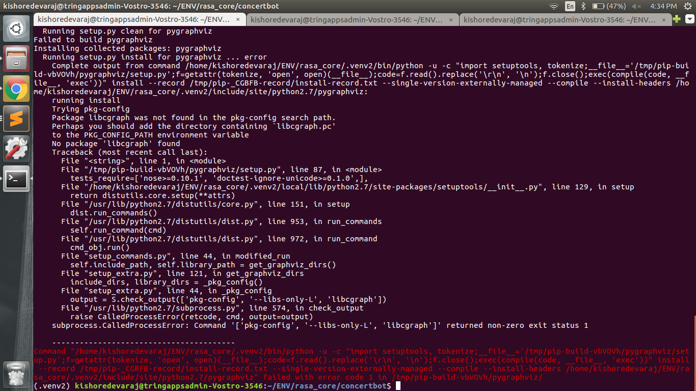 Issue When Installing Pygraphviz · Issue 1849 · Rasahqrasa · Github