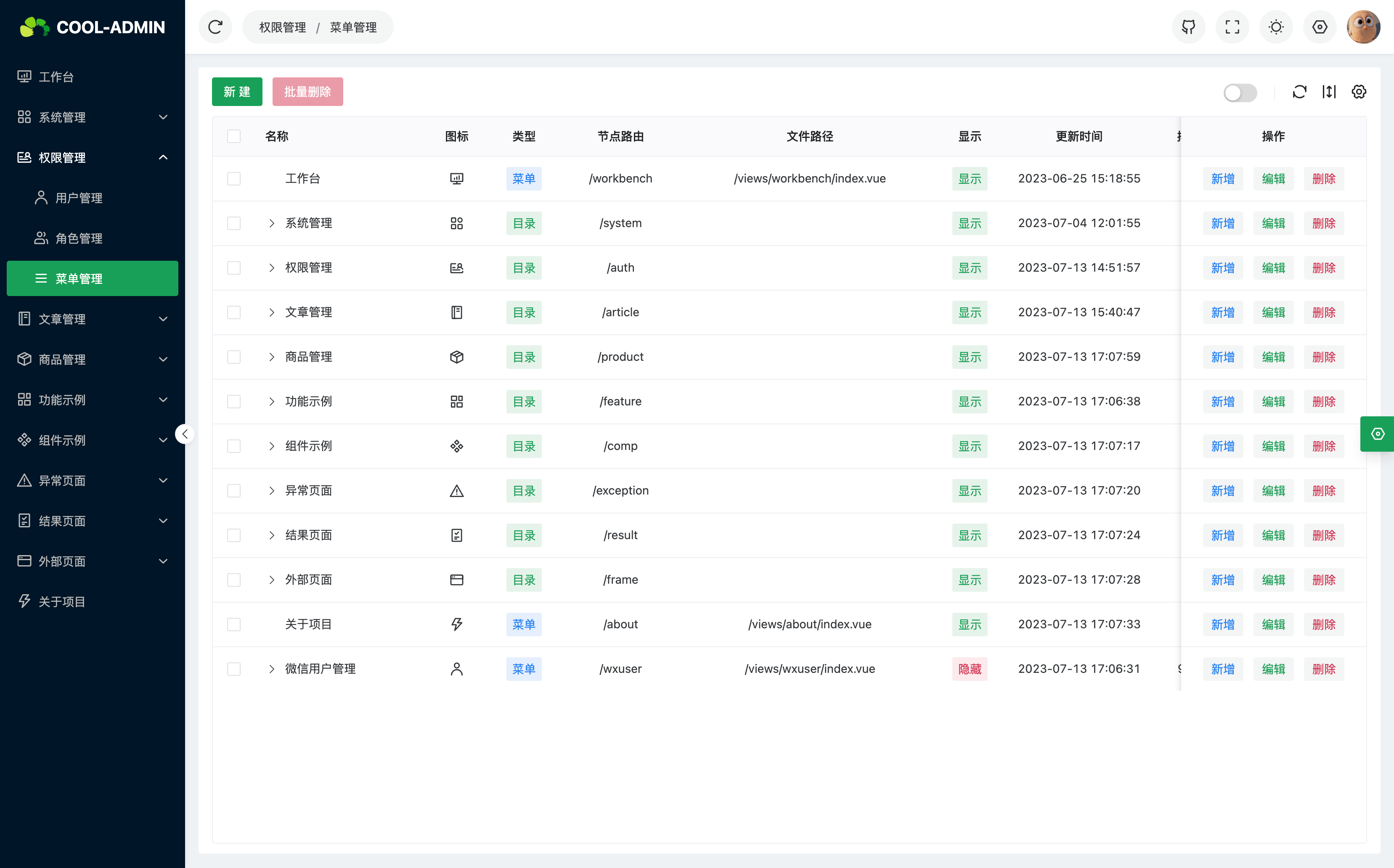 GitHub - Mikasa33/cool-admin-naive: cool-admin for Naive UI
