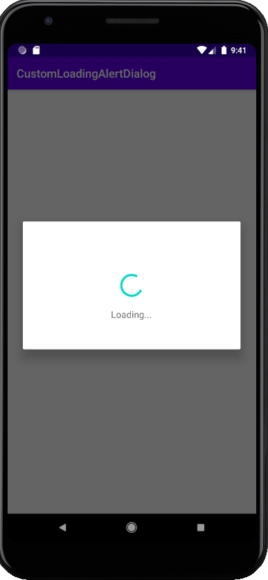 GitHub - paulfranco/CustomLoadingAlertDialog: Custom Loading Alert ...