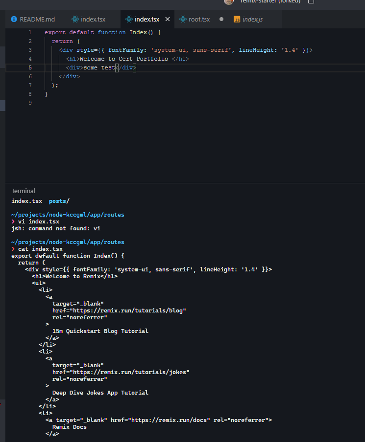 command line does not match what is in my vs code · Issue #515 ...