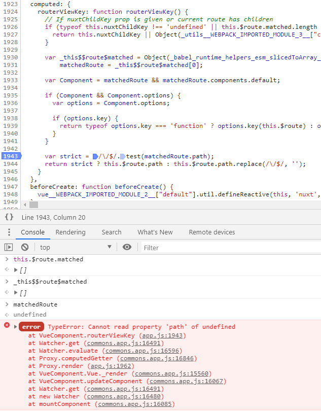 Navigate to child page on view · Issue #5819 · nuxt/nuxt · GitHub