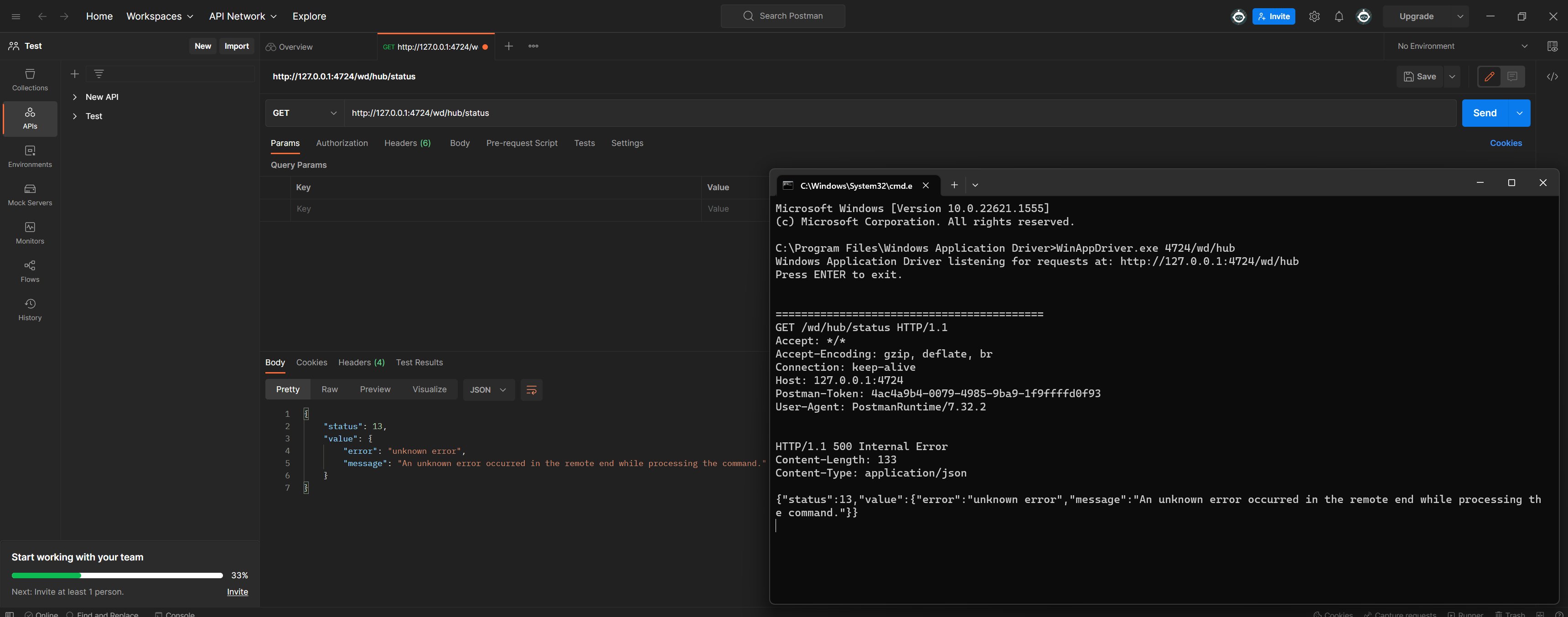 Failed To Create Session On Window 11 · Issue 18474 · Appium Appium · Github