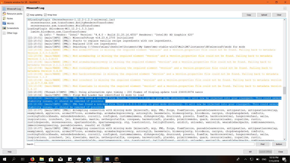 Resource packs, when importing a Curse Modpack, are installed to the mods folder · Issue #2340 ...