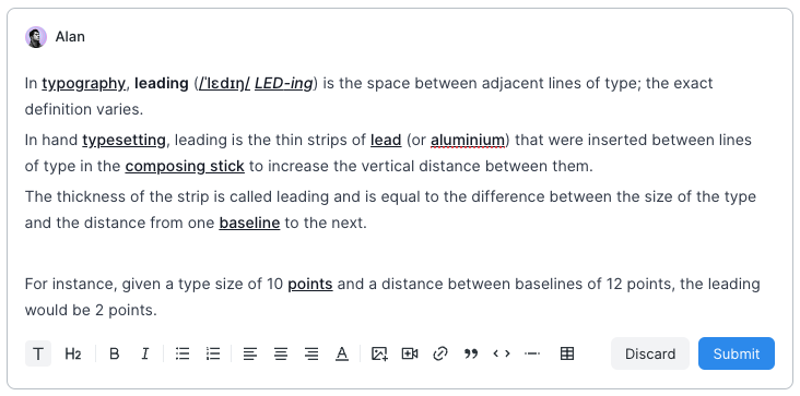 Line spacing and paragraph spacing not sufficiently distinct · Issue ...
