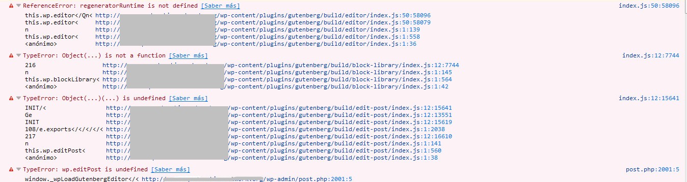 White Screen When Trying To Create A New Post · Issue 10356 · Wordpressgutenberg · Github