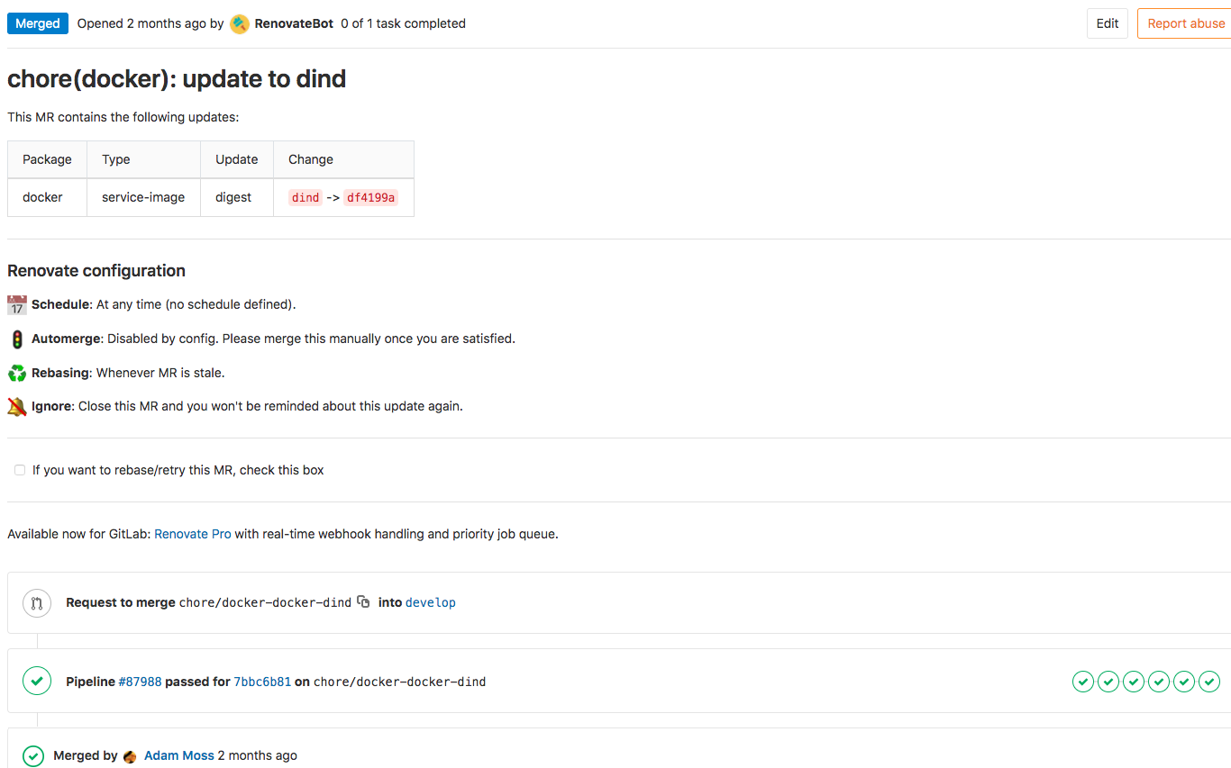 Dependency Dashboard reporting merged items as closed/unmerged · Issue #3365 · renovatebot ...