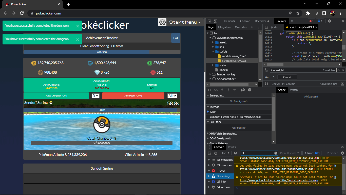 Dungeon chest regional debuff · Issue #89 · Ephenia/Pokeclicker-Scripts · GitHub