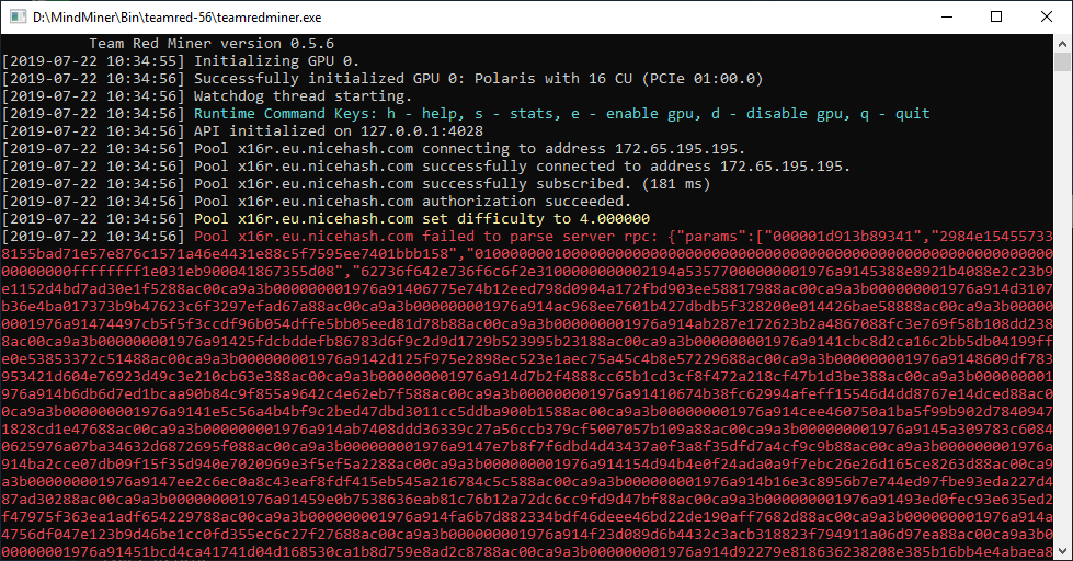 x16r on nicehash · Issue #77 · todxx/teamredminer · GitHub