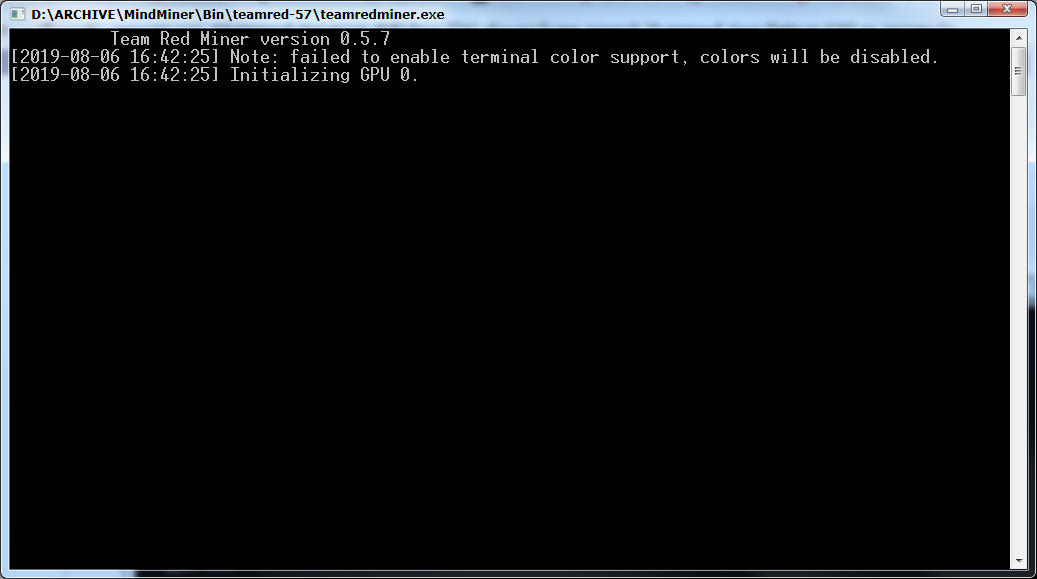 057 X16rs Cant Init Gpu Rx 584 On Win 7 · Issue 82 · Todxxteamredminer · Github