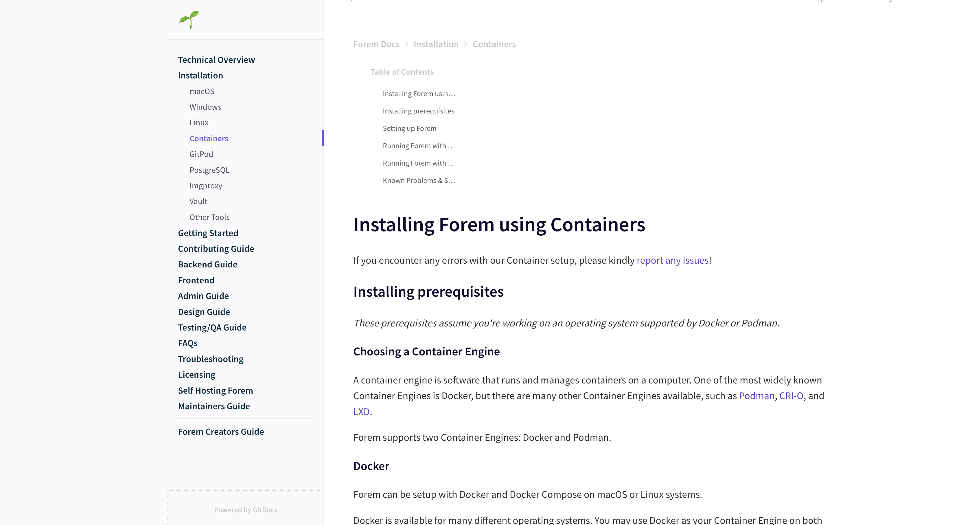 Documentation Navigation Styling Issue · Issue #12521 · forem/forem · GitHub